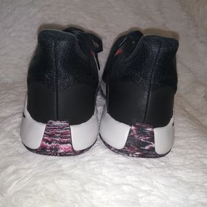 Nike | Shoes | Nike Flyby Mid Black Red White Men Basketball Sho | Poshmark